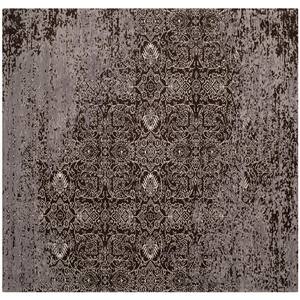 SAFAVIEH Classic Vintage Silver/Brown 3 ft. x 5 ft. Floral Area Rug ...