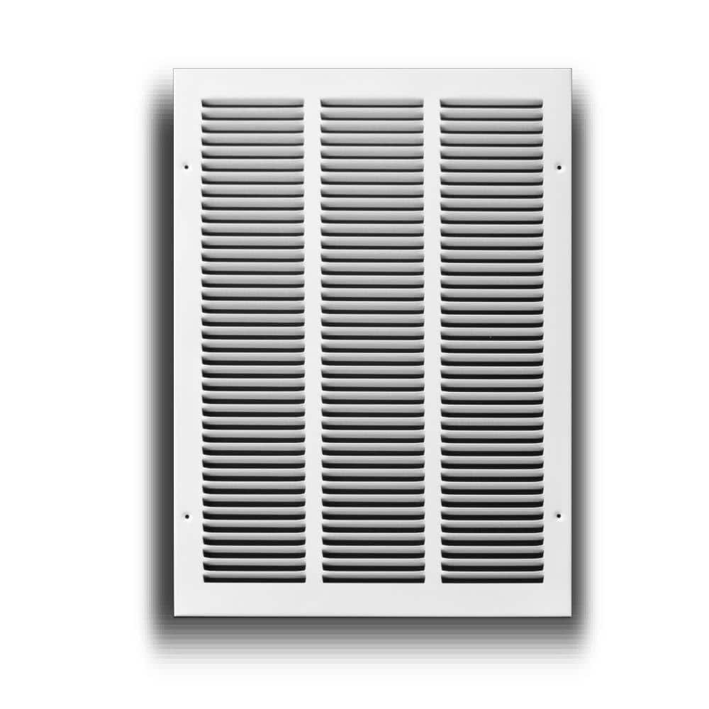 TruAire 12 in. x 18 in. Steel Return Air Grille 17012X18 - The Home Depot