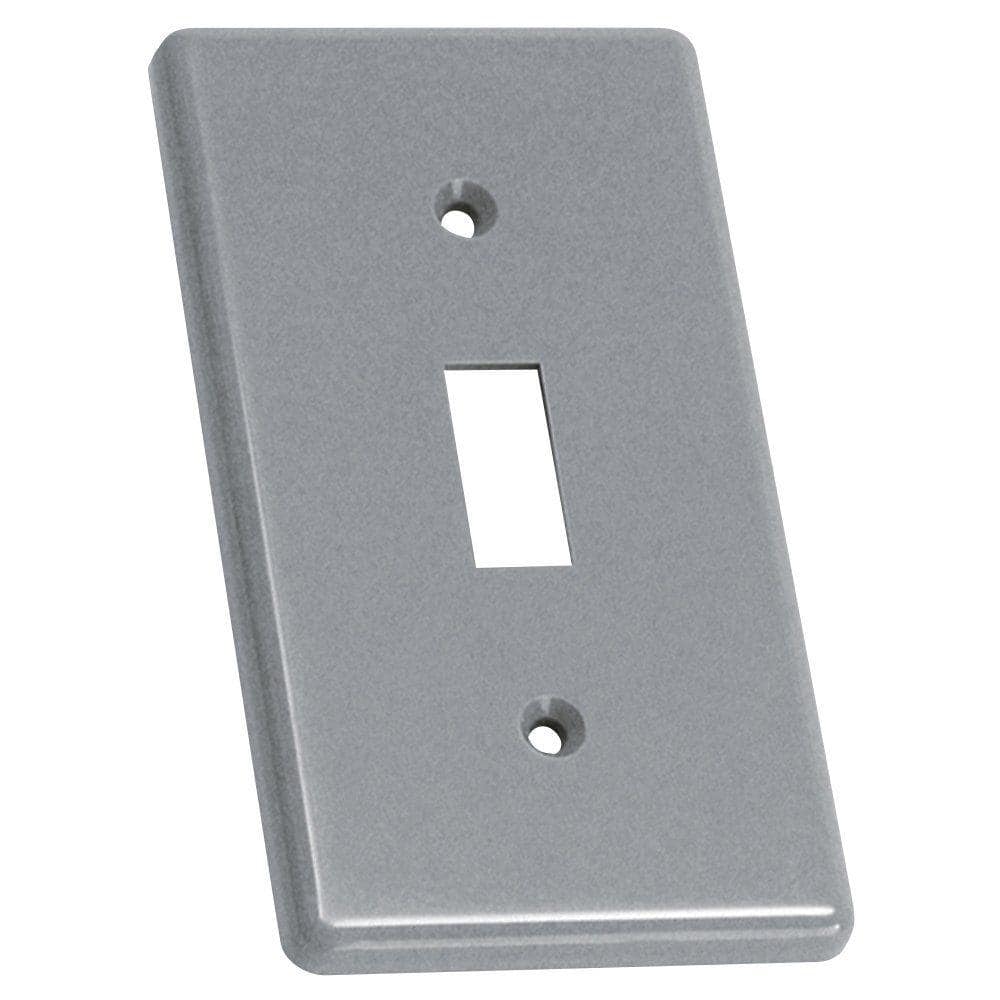 Carlon 1-Gang Electrical Switch Box Cover HB1SW - The Home Depot