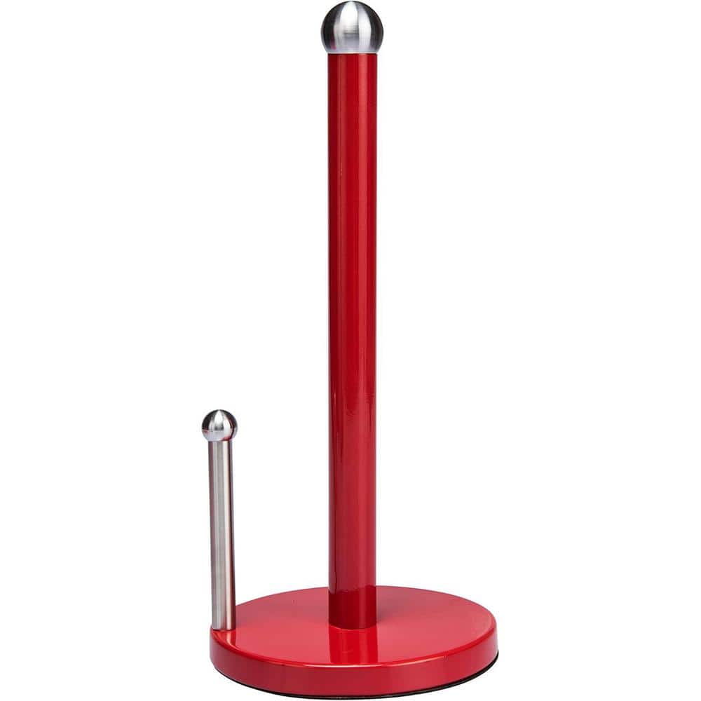 PRIMEPLUS Red Paper Towel Holder PTH-RD-004 - The Home Depot