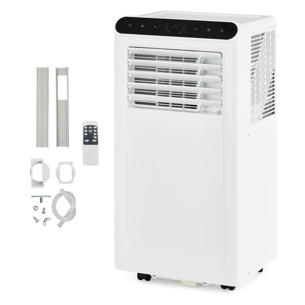 8000 (DOE) BTU 5000(SACC) BTU Portable Air Conditioner Cools 450 sq. ft ...
