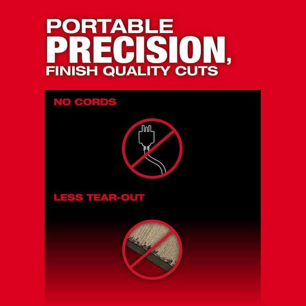 Milwaukee M18 FUEL 18V Li-Ion Brushless Cordless 6-1/2 in. Plunge Track ...