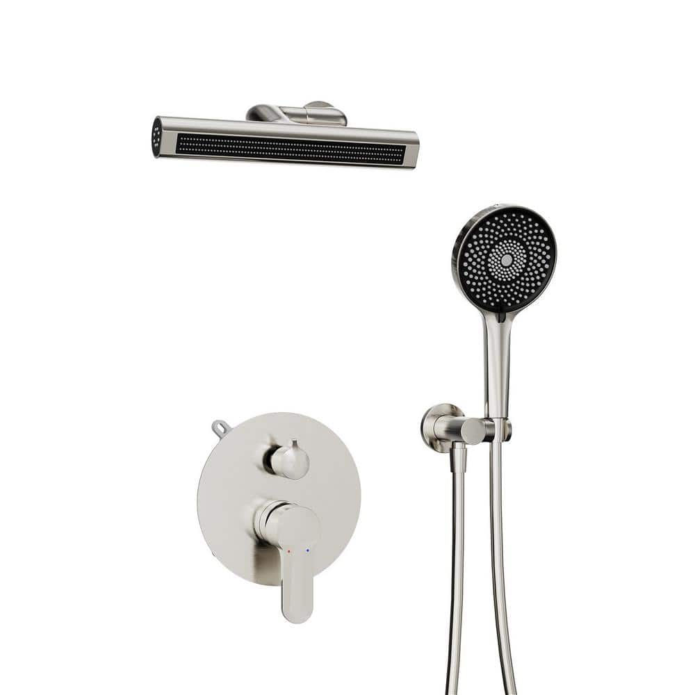 GIVING TREE Single Handle 6-Spray Shower Faucet 1.8 GPM with ...