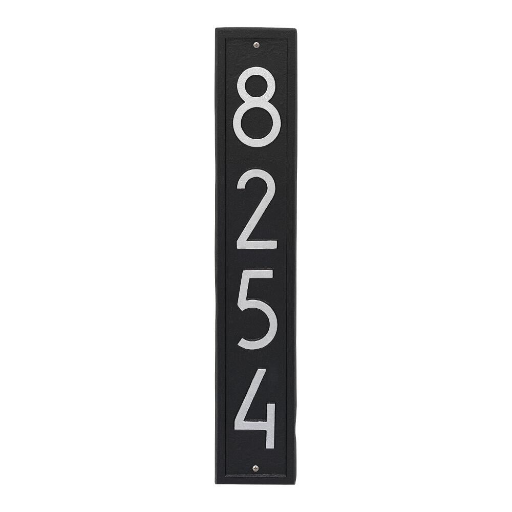 Whitehall Products Vertical Modern Personalized Rectangle Wall Plaque ...