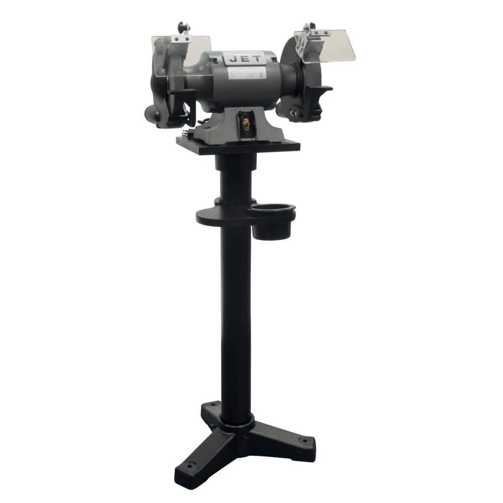 Jet 10 in. Shop Bench Grinder with Stand JBG-10B, 1-1/2 HP 115-Volt ...