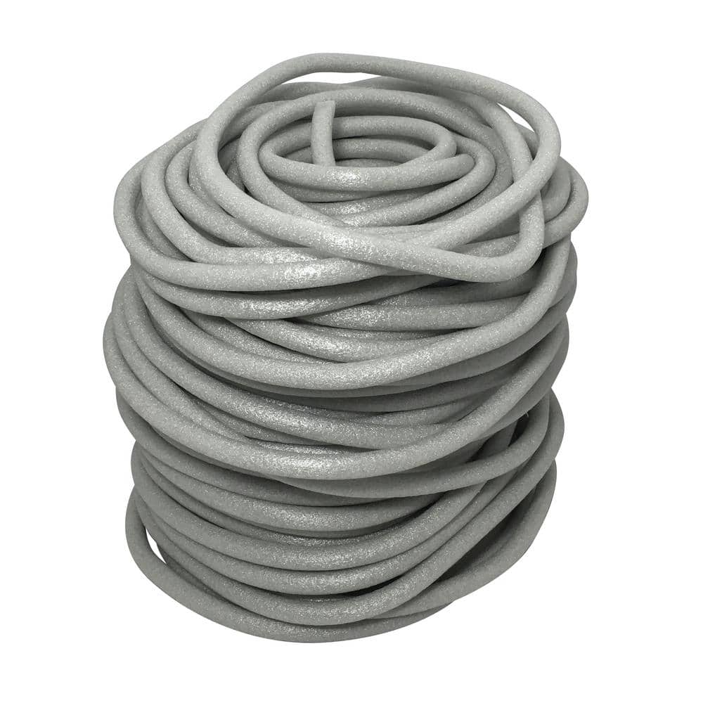 Frost King 1/2 in. x 250 ft. Grey Poly Foam Caulk Saver Contractor Pack ...