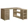 Natural Computer Desk HD7219 - The Home Depot