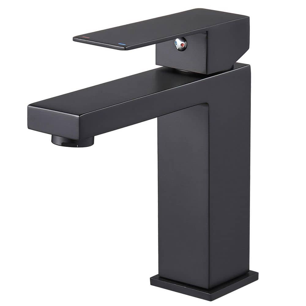Square Taps For Bathroom Tall Vessel Sink Faucet Single Lever Square