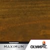 Olympic Maximum 1 gal. Canyon Brown Transparent Exterior Stain and ...