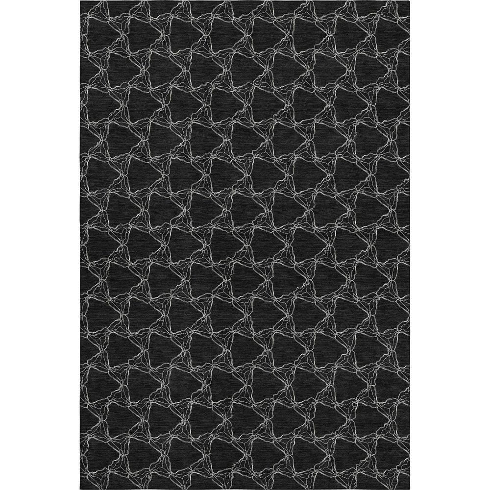 Addison Rugs Mayfield Premium Machine Washable Abstract AMF960 Black 9 ...