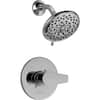 Peerless Xander 1-Handle Wall Mount Shower Faucet Trim Kit in Chrome ...