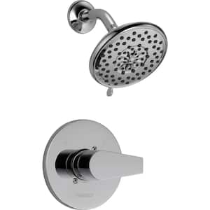 Peerless Xander 1-Handle Wall-Mount Shower Faucet Trim Kit in Brushed ...