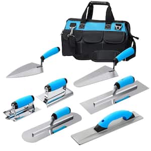 Laybus 6-Pieces Concrete Hand Tools Set Includes Concrete Hand Edger ...