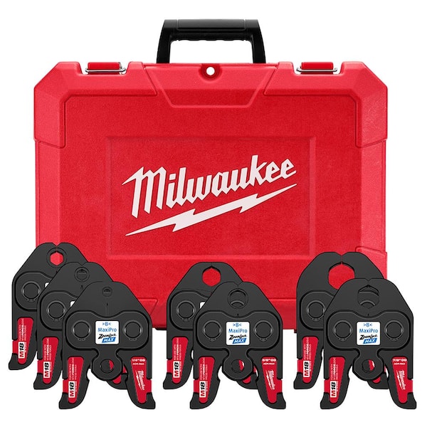 Milwaukee 1/4 in. - 1-1/8 in. ZoomLock MAX Press Jaw Kit for M18 FORCE ...