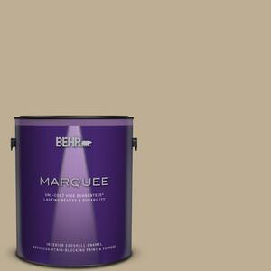 BEHR ULTRA 1 gal. #740D-4 Mochachino Semi-Gloss Enamel Exterior Paint ...