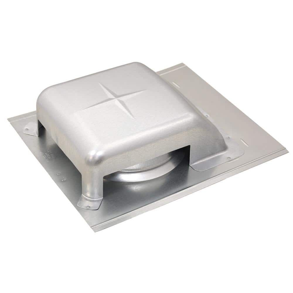 Air Vent 40 sq. in. NFA Galvanized Slant-Top Roof Louver Static Vent in ...
