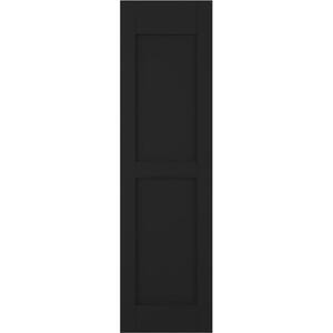 Ekena Millwork 15 in. W x 60 in. H Americraft 2-Equal Flat Panel ...