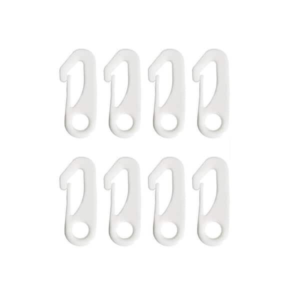 Misopily Flag Pole Clip Snap Hooks 0.4 in. Adjustable Nylon Flag Pole ...
