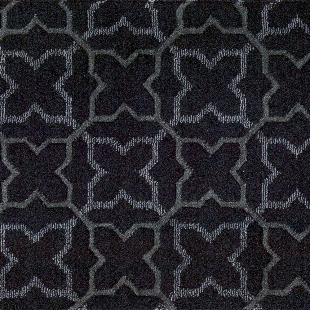 Natural Harmony Day Dream - Color Charcoal Pattern 13 ft. 2 in. Carpet ...