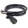 Dr Infrared Heater 6 ft. 7-Way Trailer Plug Cord Wiring Harness, Heavy ...