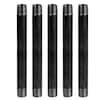 PLUMBFLEX 3/4 in. x 24 in. Black Steel Pipe (5-Pack) 3424PBL-5 - The ...