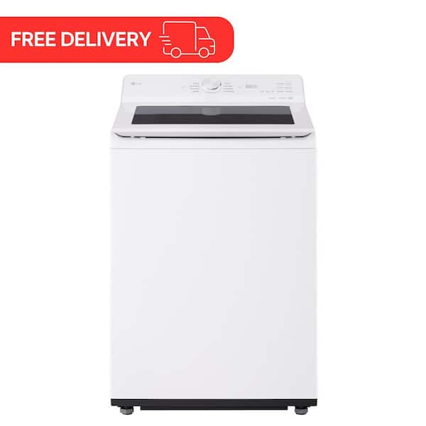 LG 5.0 cu.ft. SMART Top Load Washer in Alpine White with TurboWash ...