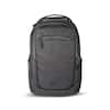 KENNETH COLE REACTION Parker 17 in. Laptop Black Backpack with ...