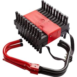 Laybus 25 ft. Fire Ladder Retractable, 3-Story Fire Escape Ladder ...