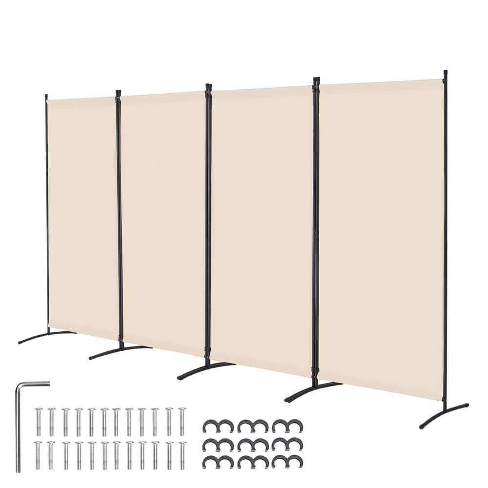 SVOPES 4-Panel Room Divider, Folding Privacy Screen, Portable Partition ...