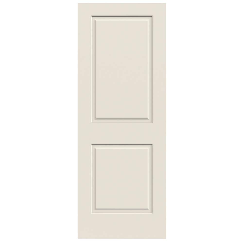 JELD-WEN 24 in. x 80 in. Primed C2020 2-Panel Solid Core Premium ...
