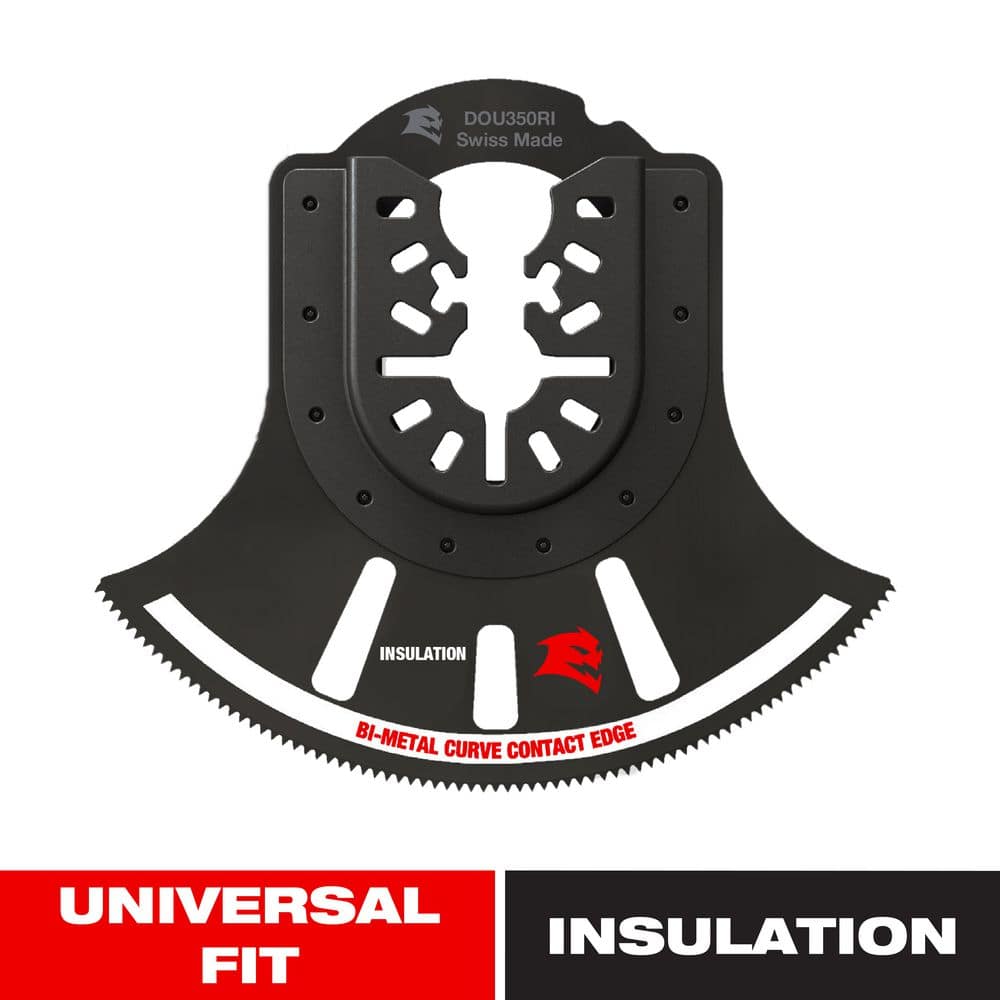 DIABLO 3-1/2 in. Universal Fit Bi-Metal Oscillating Blade for ...