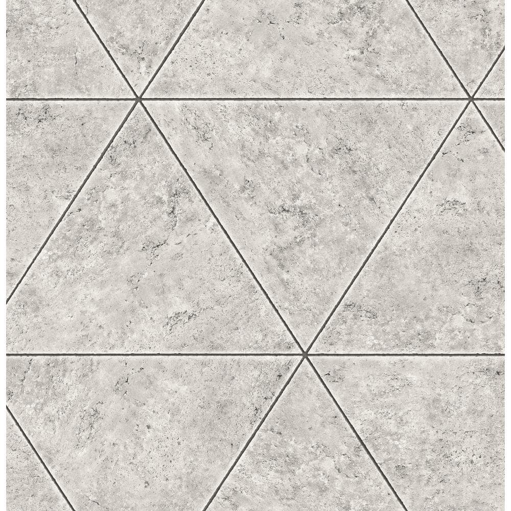 Fine Decor Benson Grey Marble Triangle Grey Wallpaper Sample FD41760SAM ...