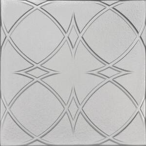 A La Maison Ceilings Country Wheat Silver 1.6 ft. x 1.6 ft. Decorative ...