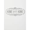 SULLIVANS 24" x 11.25" Metal Home Sweet Home Decorative Sign Wall Decor ...