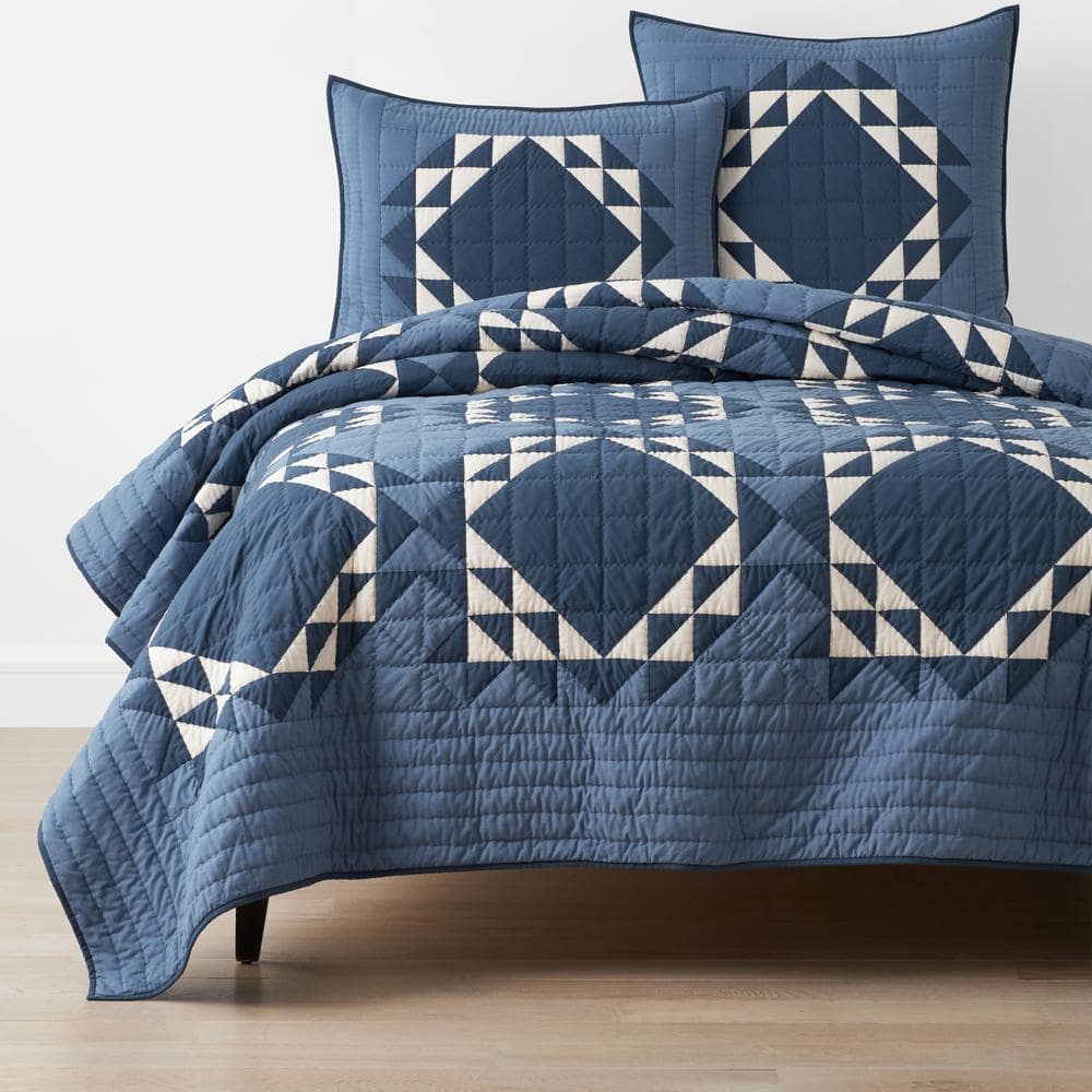 The Company Store Vintage Bliss Multi King Cotton Quilt 51150Q-K-MULTI ...