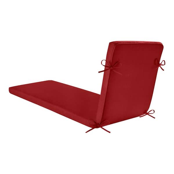 Hampton bay outdoor chaise cushion store