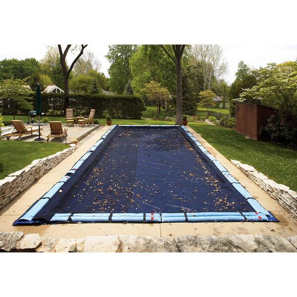 Blue Wave 20 ft. x 44 ft. Rectangular In Ground Pool Leaf Net Cover ...