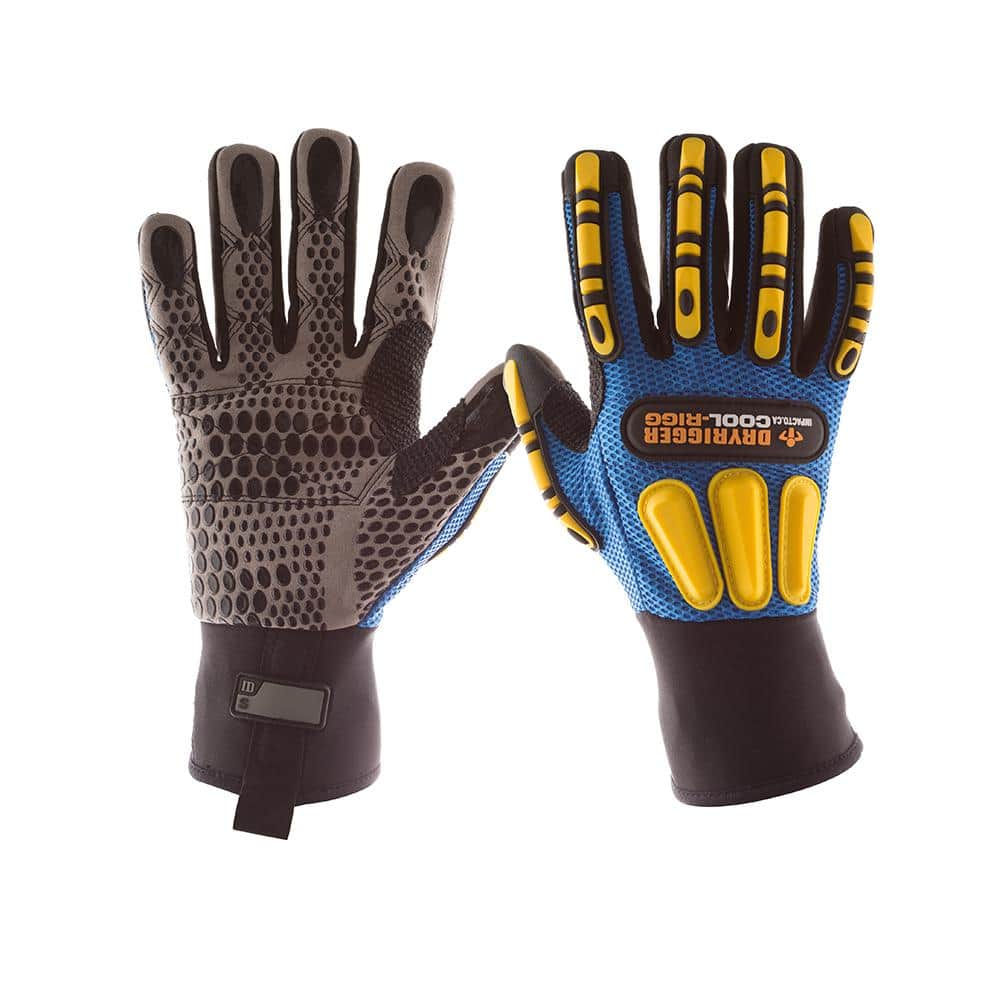 Dryrigger Coolrigg Large Anti-Impact Oil and Water Resistant Glove ...
