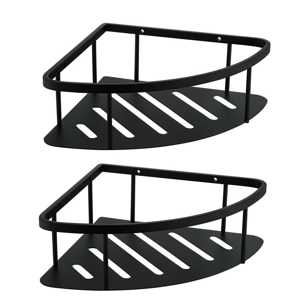ruiling 2 Pack Stainless Steel Wall Mounted Corner Shower Caddy Corner ...