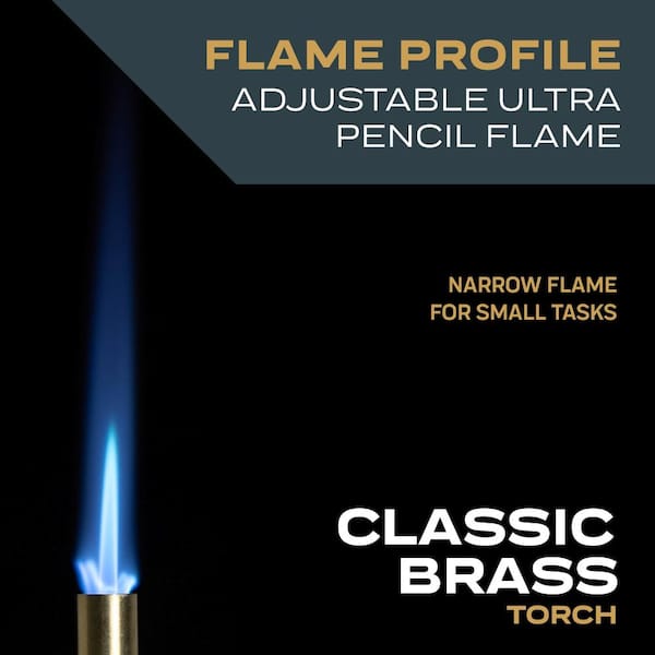 Bernzomatic Classic Brass Torch for Propane Gas Cylinder UL2317 - The ...