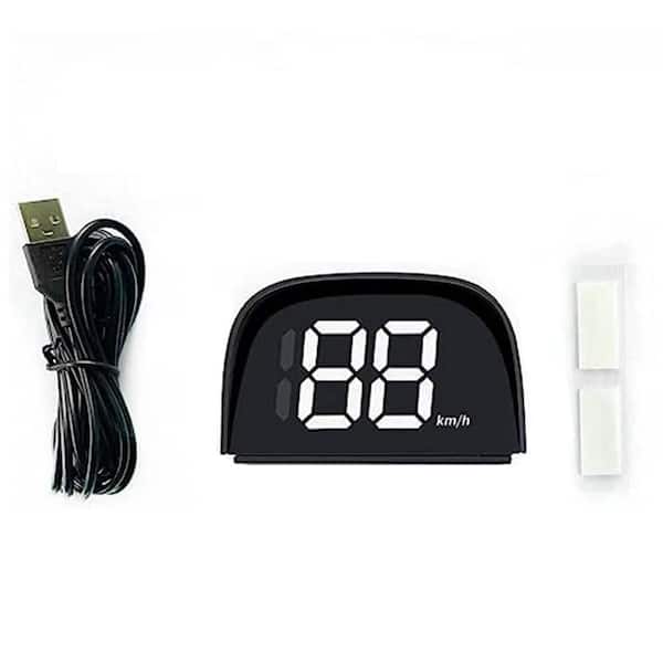 OBJLGEV Digital GPS Speedometer with Head Up Display in White (1-Pack ...