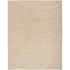 Nourison Essentials 8 ft. x 10 ft. Ivory Gold Abstract Contemporary ...