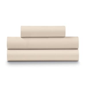 ELLA JAYNE 300 TC Cotton Percale 4-Piece Sand King Sheet Set EJH300_OSS ...