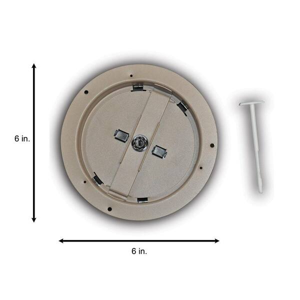 Install Round Ceiling Diffuser Damper | Shelly Lighting