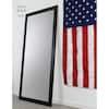 Oversized Black Composite Modern Mirror (65.5 in. H X 30.5 in. W) VV035 ...