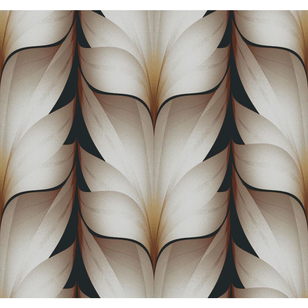 Reviews for Candice Olson Lotus Light Stripe Black Wallpaper | Pg 1 ...