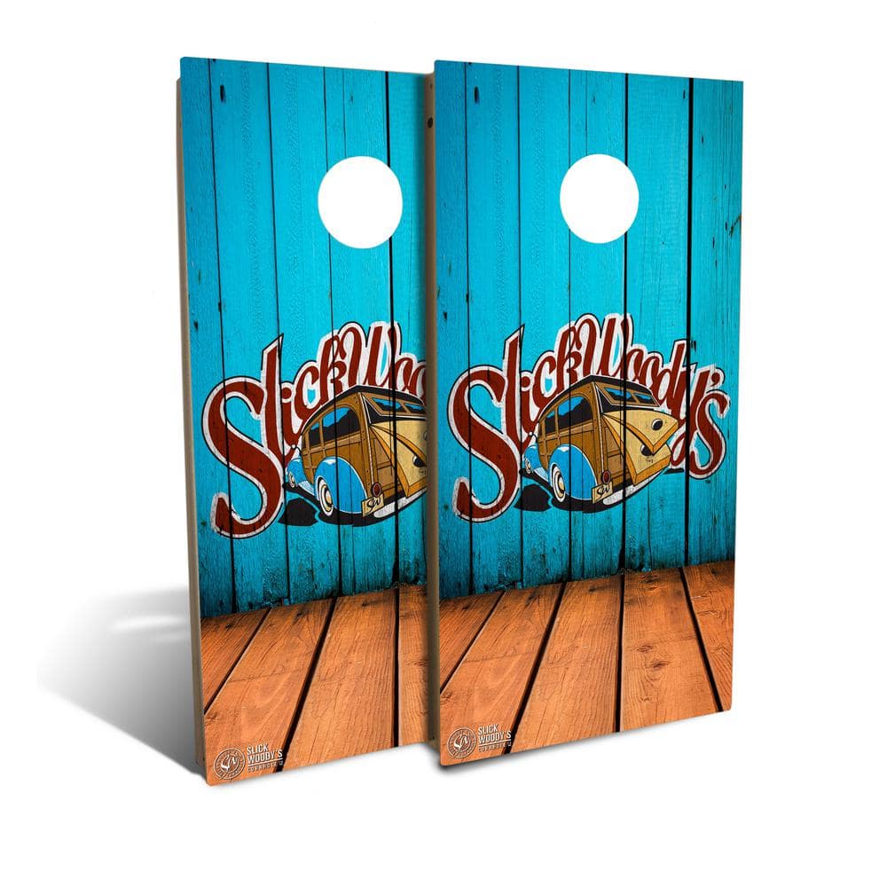 IPG Global Marketing Heritage Logo Angled Wood Cornhole Board Set ...
