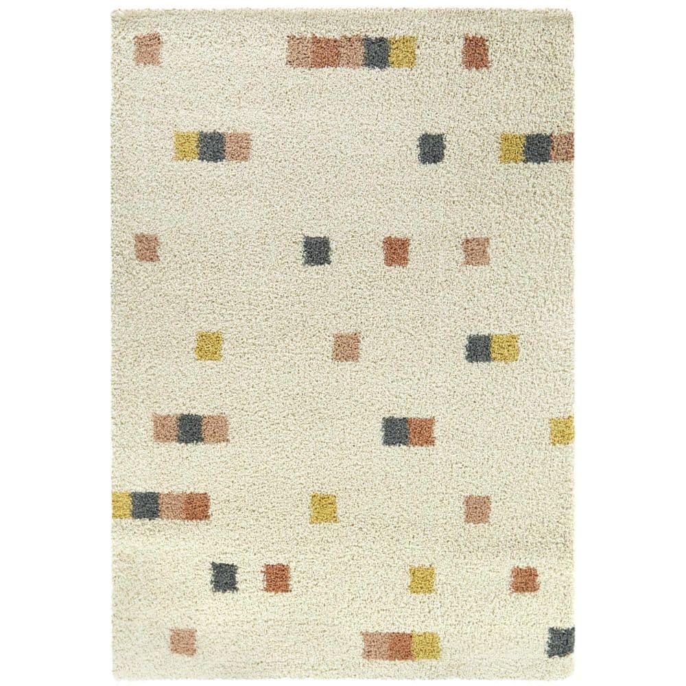 BALTA Melvin Cream 5 ft. 3 in. x 7 ft. Abstract Area Rug 3105571 - The ...