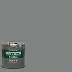 BEHR PREMIUM 1 qt. #6795 Slate Gray Solid Color Waterproofing Exterior ...