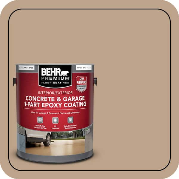 BEHR PREMIUM 1 gal. #N260-4 Merino Self-Priming 1-Part Epoxy Satin ...